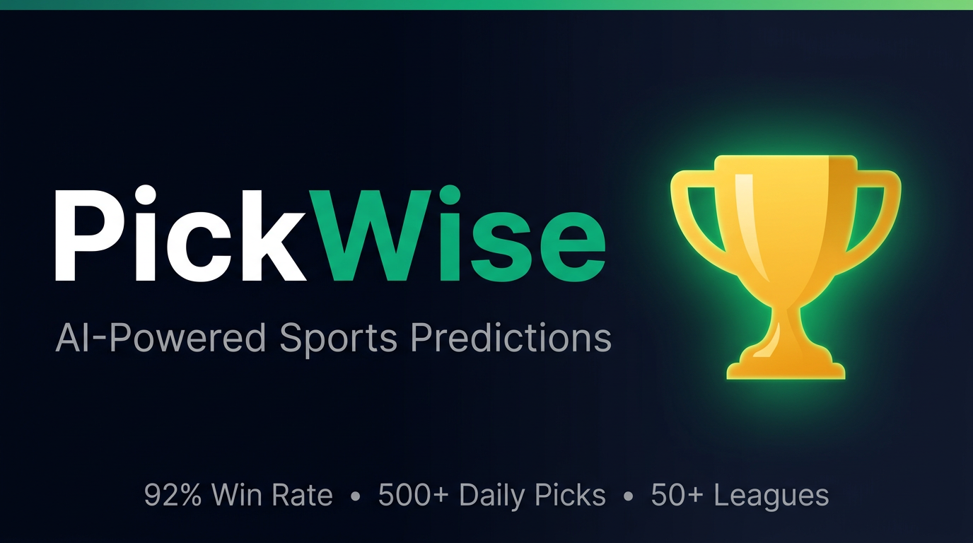 AI-Powered Sports Analysis | PickWise